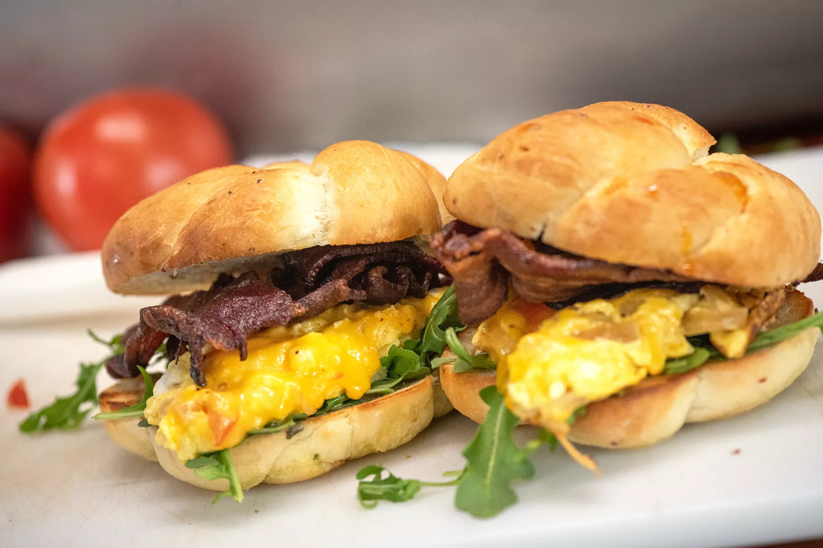 New drive-thru sandwich stand Sandos levels up the morning meal ...